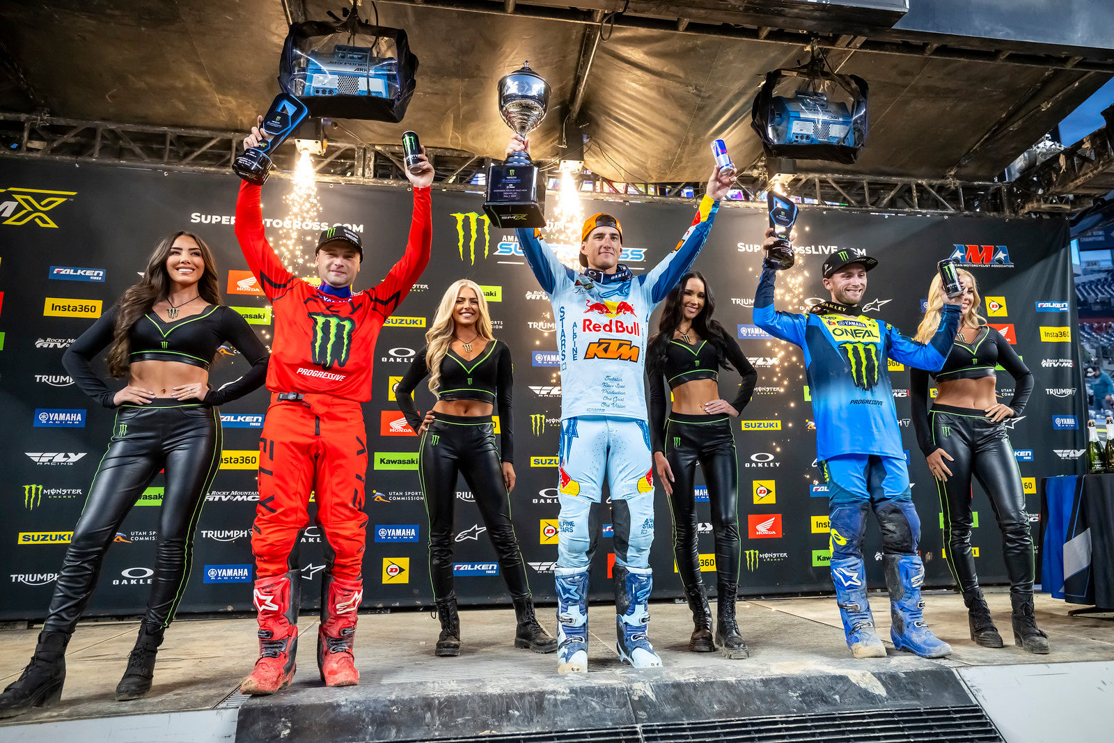SEXTON WINS IN DENVER, ALPINESTARS 450SX PODIUM SWEEP