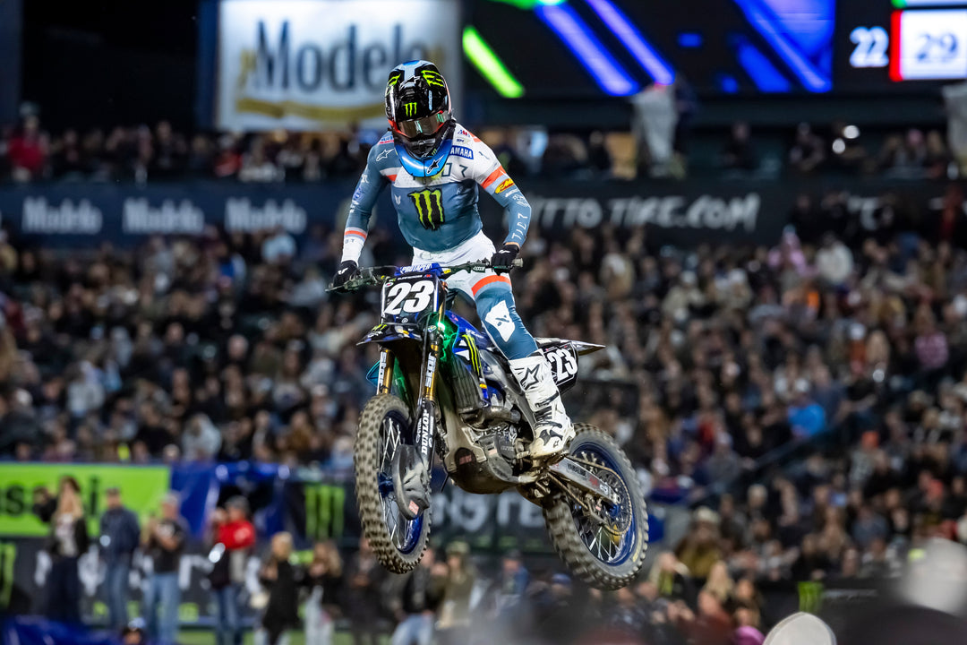 MICHAEL MOSIMAN TAKES SECOND IN AMA 250 WEST SX AT ANAHEIM 2