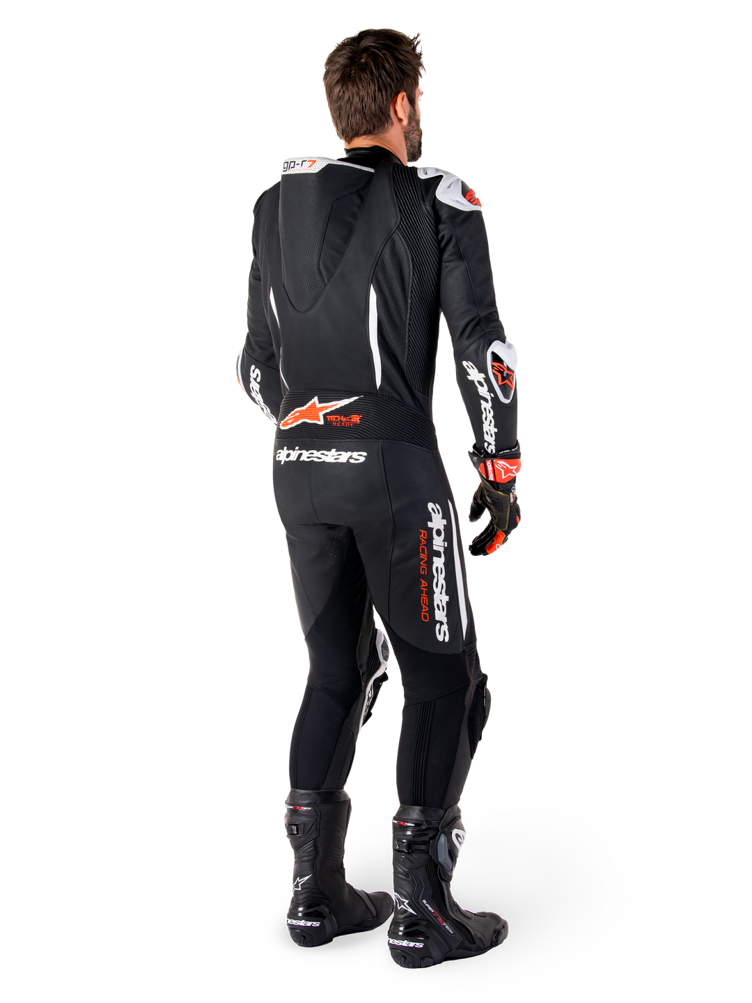 Combinaison En Cuir Gp-R7 - 1 Pièce - combinaisons RACING/SPORT NOIR | Alpinestars® Boutique ...
